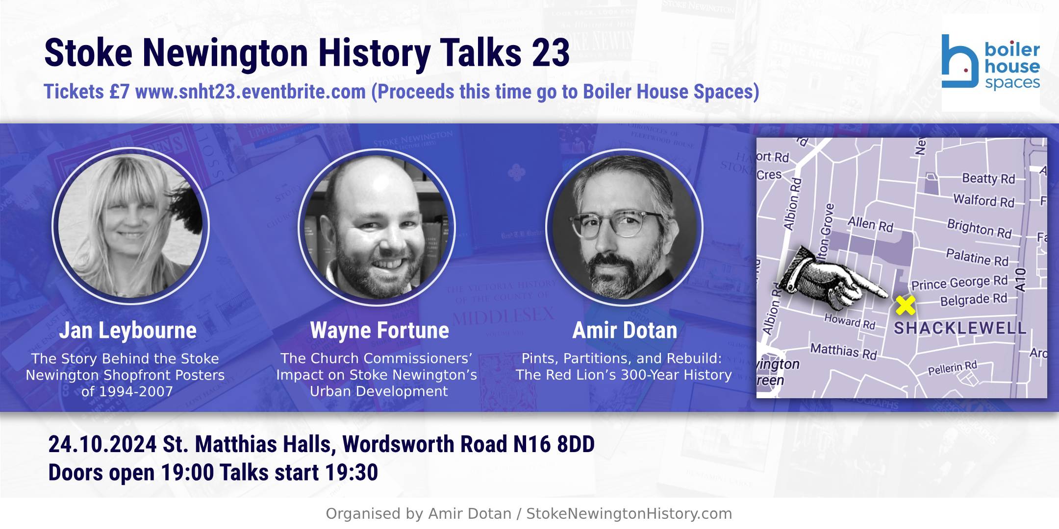 24.10.2024 – Stoke Newington History Talks 23 – Stoke Newington History