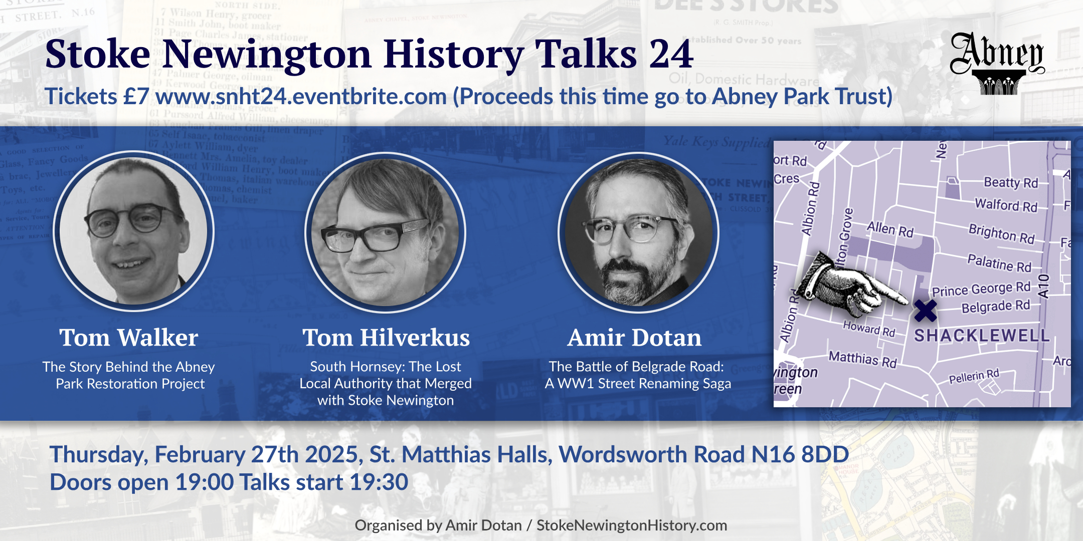 27.02.2025 – Stoke Newington History Talks 24 – Stoke Newington History